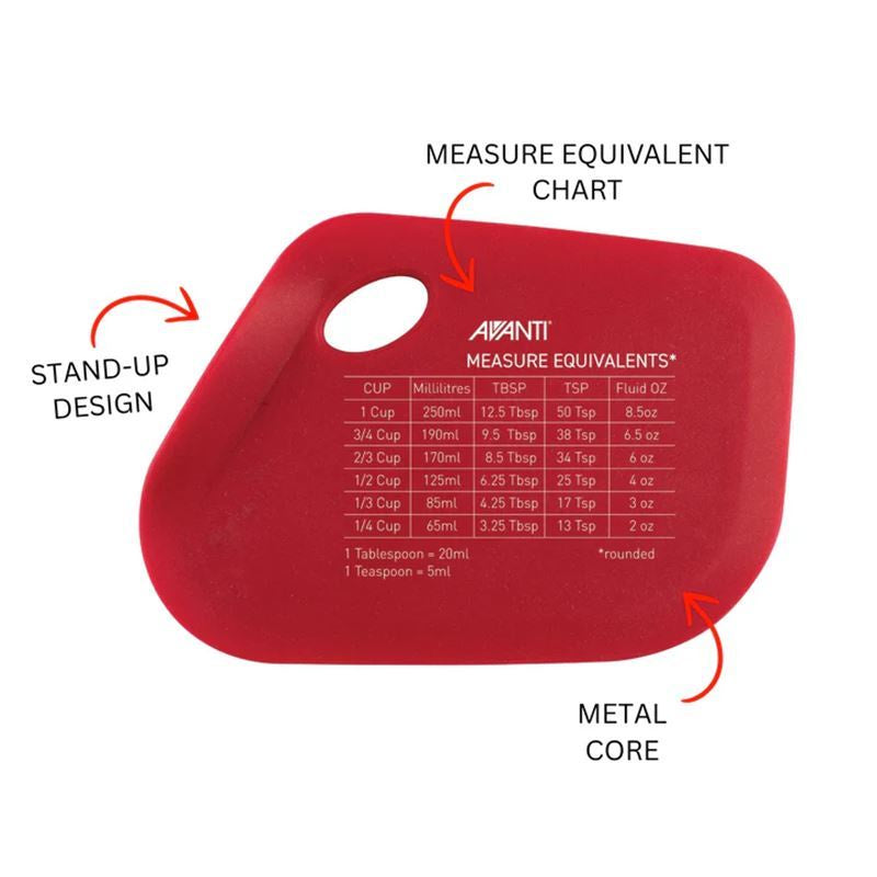 Avanti Stand-Up Silicone Bowl Scraper – {noun} a place for things